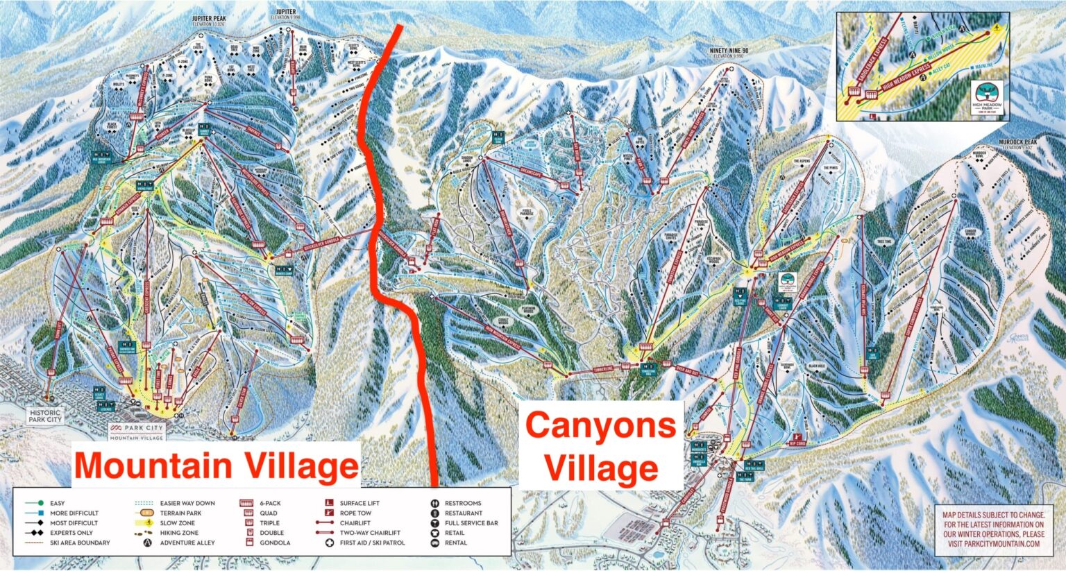 Park City Mountain Village vs Canyons Village: A Side-by-Side ...